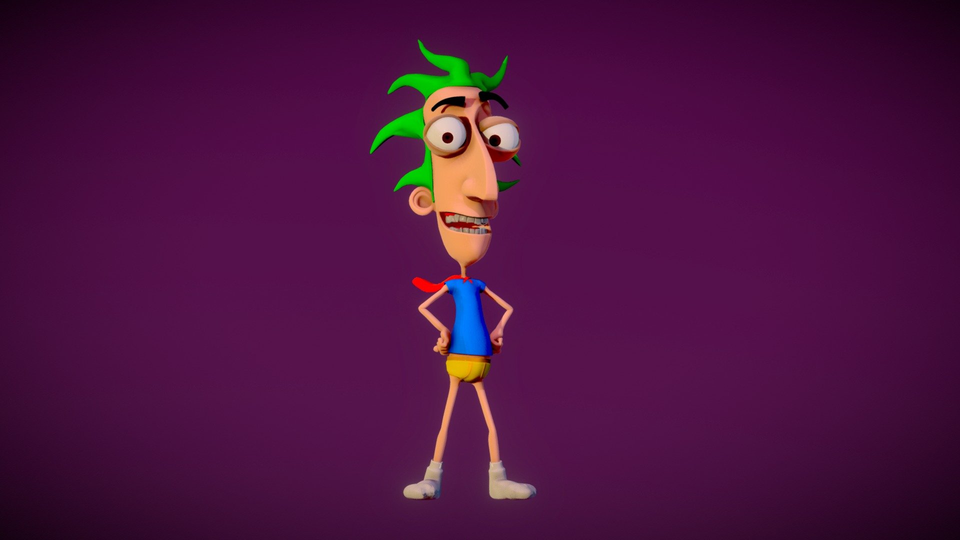 Big Nose in underwear - Download Free 3D model by Raphael Rosati ...
