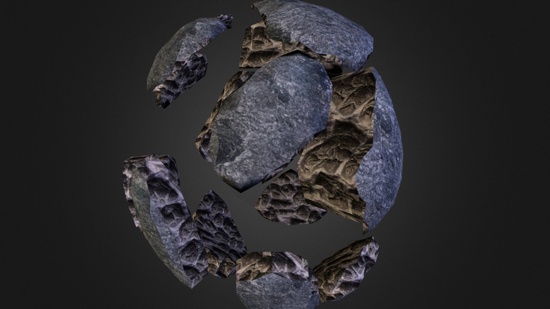 Planet Crack - 3D model by russell689 [ddef2d3] - Sketchfab