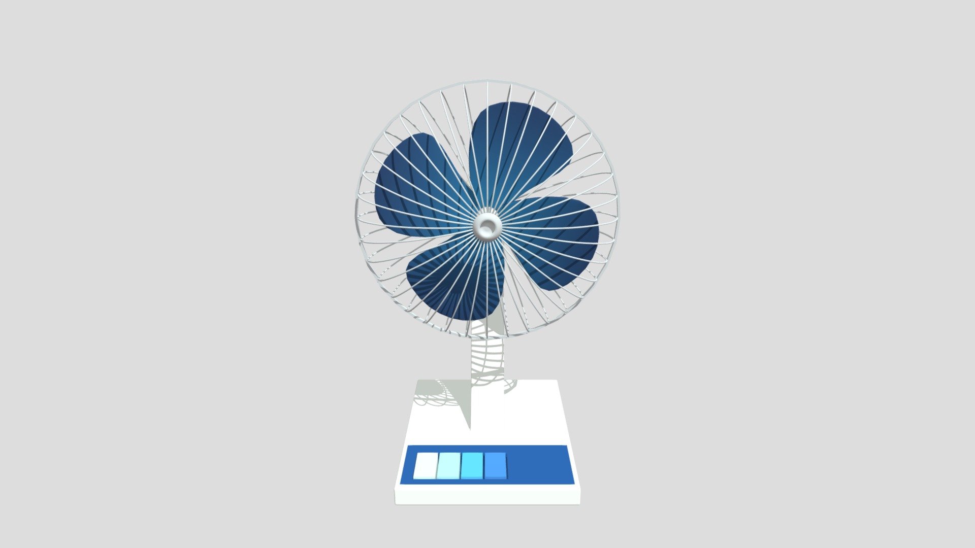 Electric air fan 3d model - 3D model by siori (@kackey.l.l.l.o ...