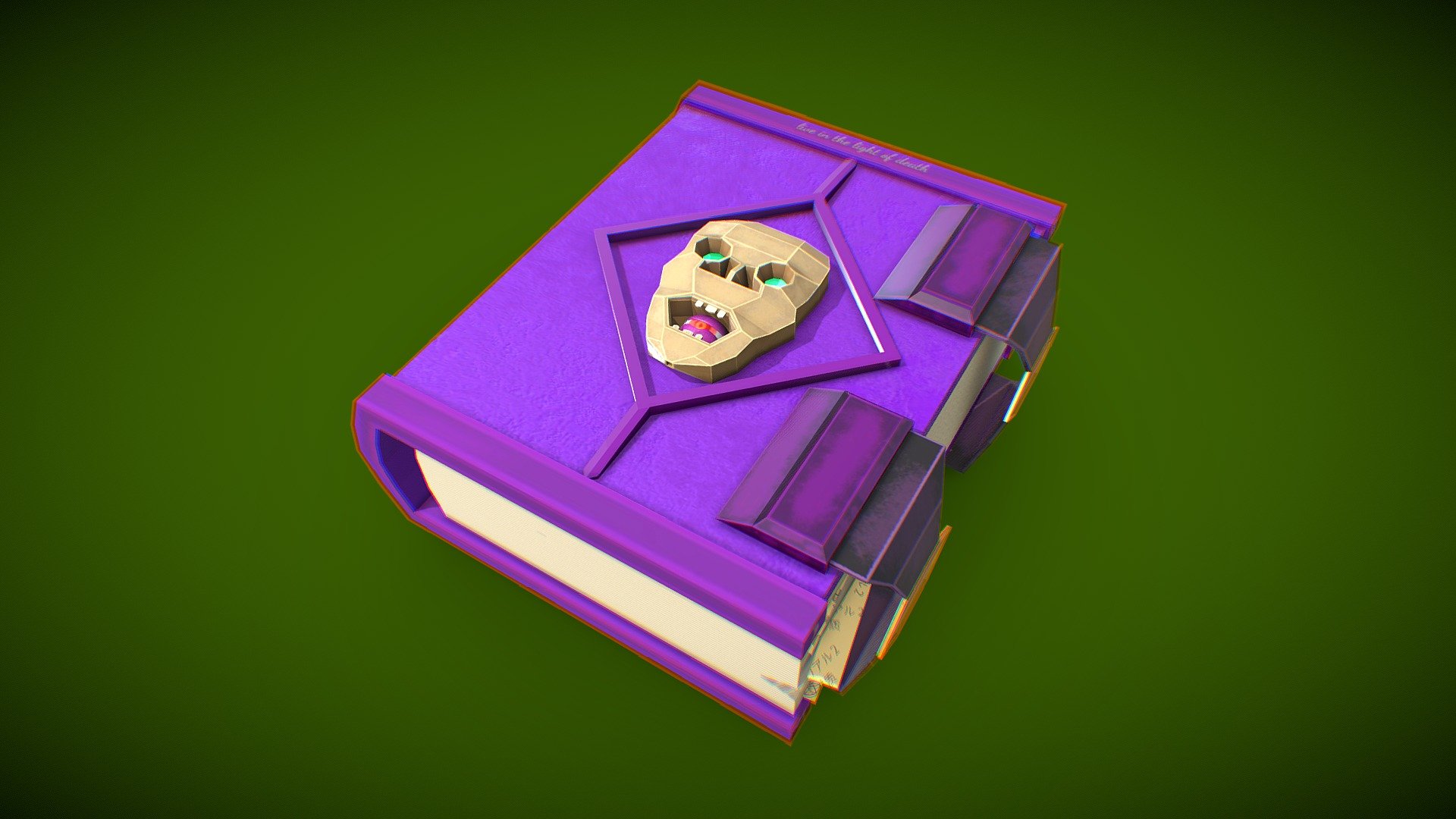 Witch Book - Download Free 3D model by Uğur Yakışık (@UgurYksk ...