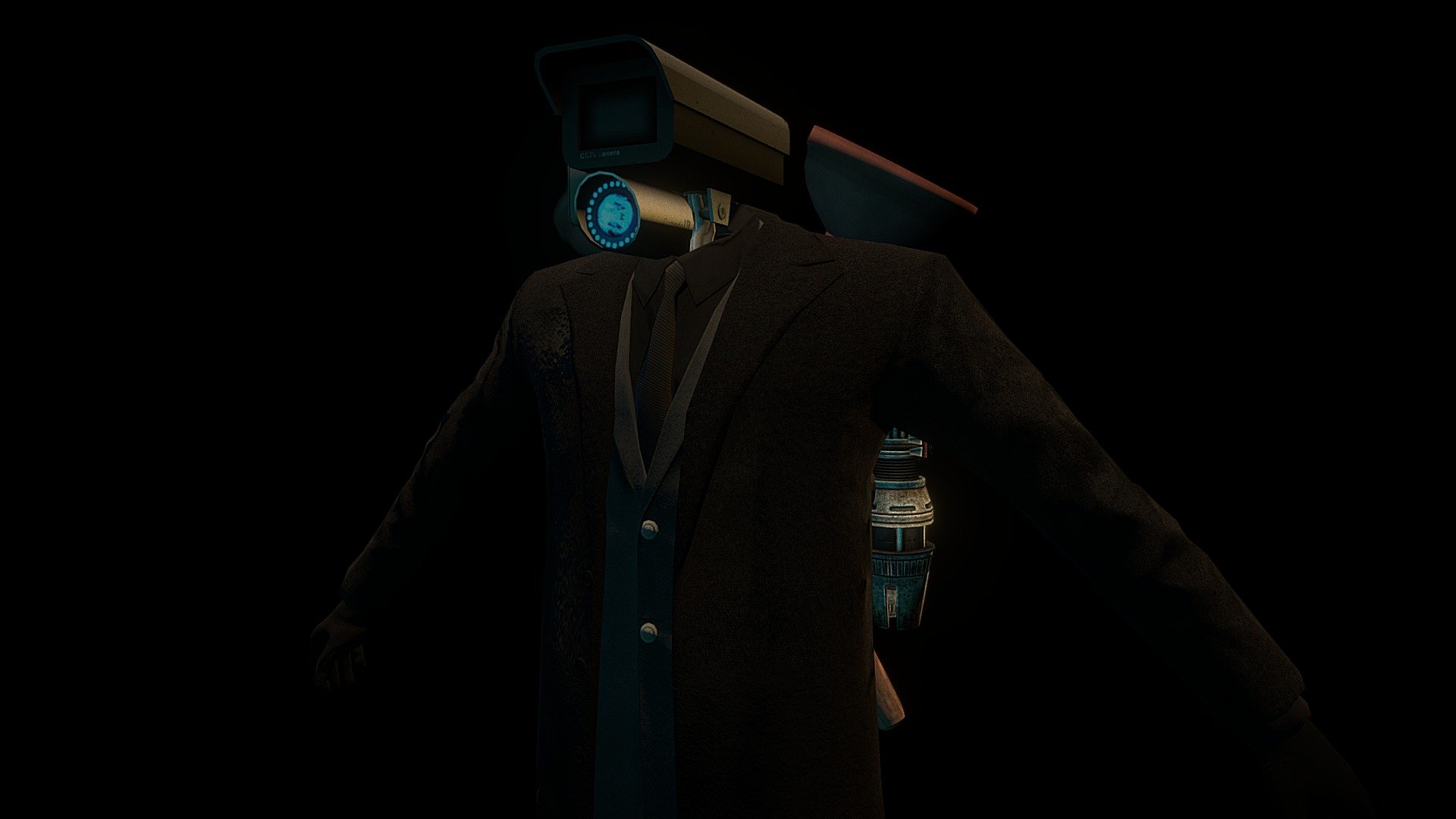 Plungerman (IK Rigged) - Download Free 3D model by Elite Large ...