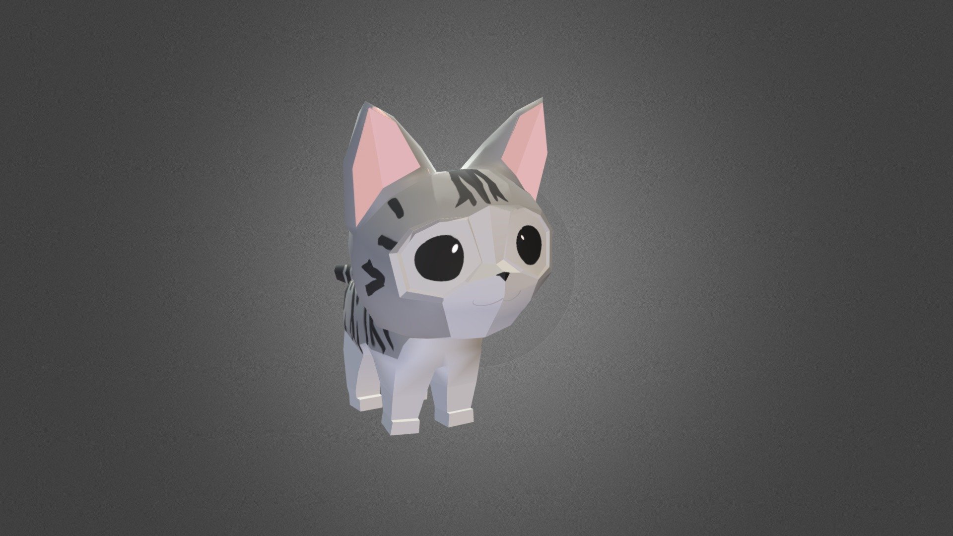 cat2 - Download Free 3D model by 안메로나 (@anmerona01) [ddf2ddc] - Sketchfab