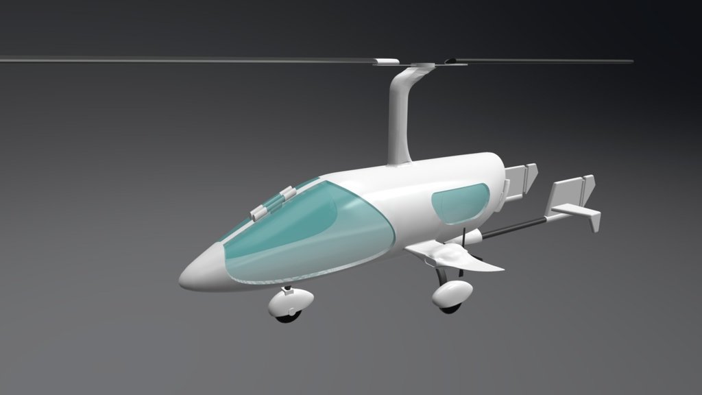 Gyroplane - 3D model by elenapierri [ddf3495] - Sketchfab