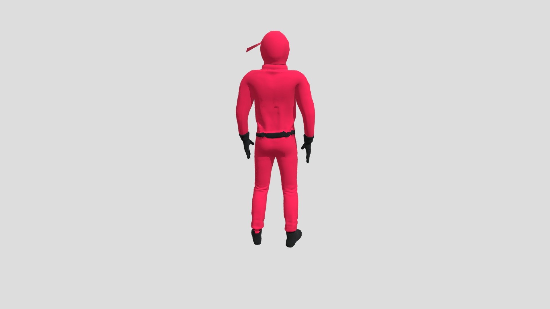 Squidgame Guard - Download Free 3D model by Blecond [ddf3948] - Sketchfab