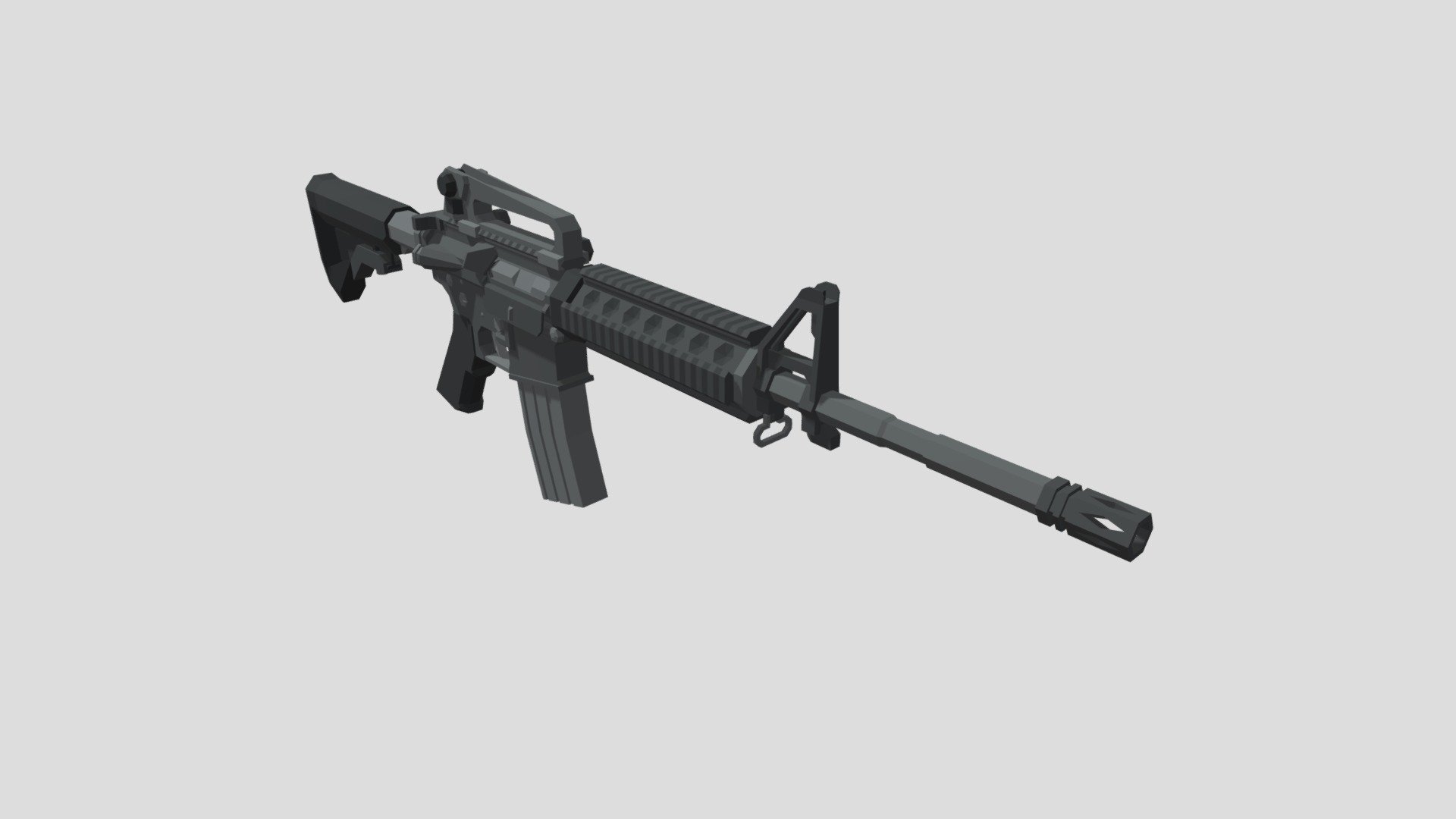 M4A1 - Buy Royalty Free 3D model by shirioko [ddf3f36] - Sketchfab Store