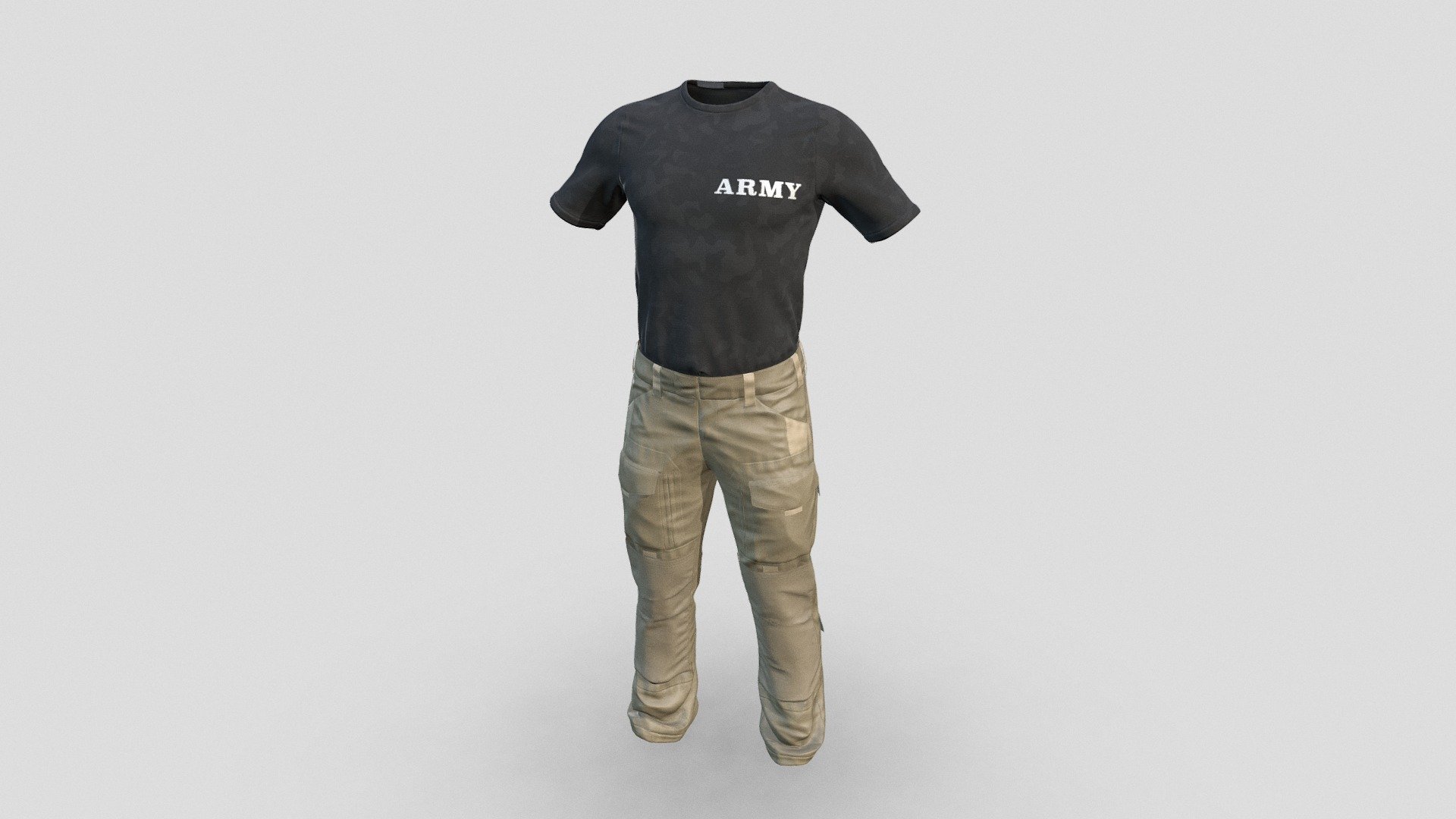 Soldier Uniform - 3D model by Jaibana [ddf6686] - Sketchfab