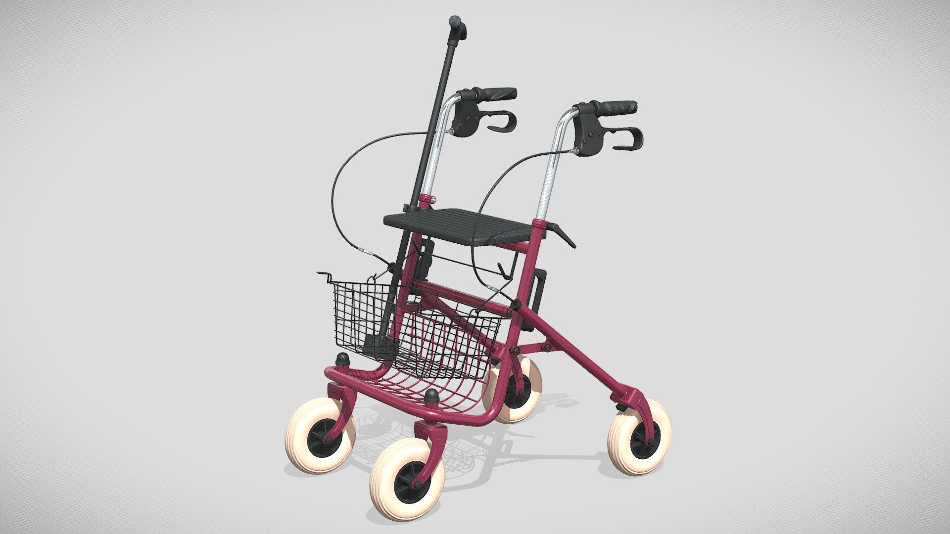 Rollator walkers - Buy Royalty Free 3D model by takoyto [ddf68de ...