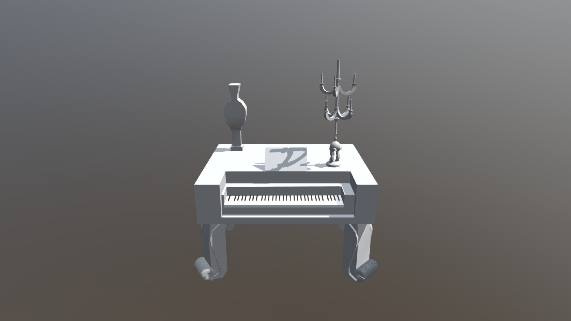 Music Room - 3D model by lukey901 [ddf8c2f] - Sketchfab