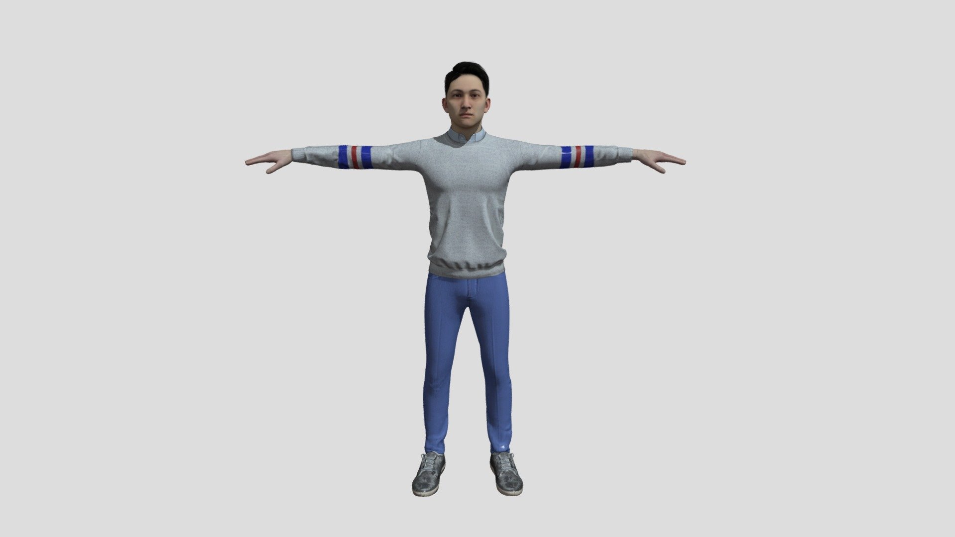 The classroom character Robert Chen - Download Free 3D model by ...