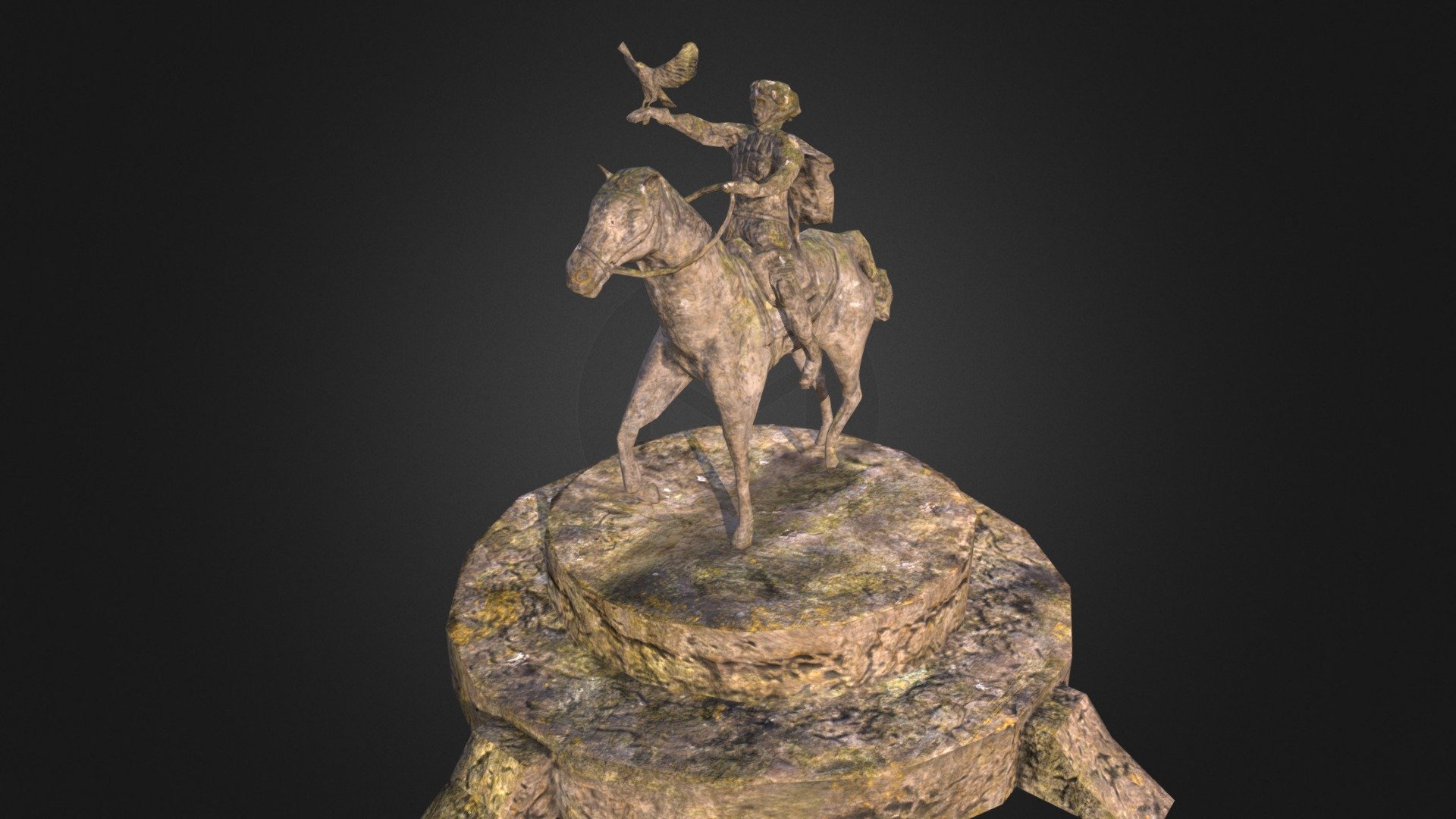 Beyond Skyrim Rislav Statue - 3D model by SwissCH [ddfb1ec] - Sketchfab