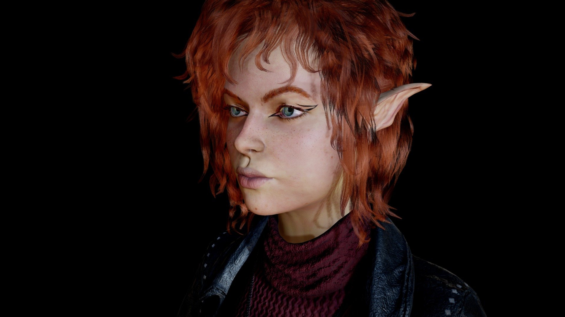 Elane - 3D model by Manuela Reis (@Manuela.Reis) [ddfb3a4] - Sketchfab