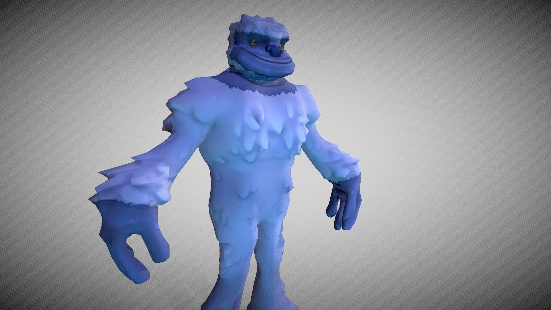 Bigfoot or Yeti - 3D model by Laweema [ddfc19f] - Sketchfab