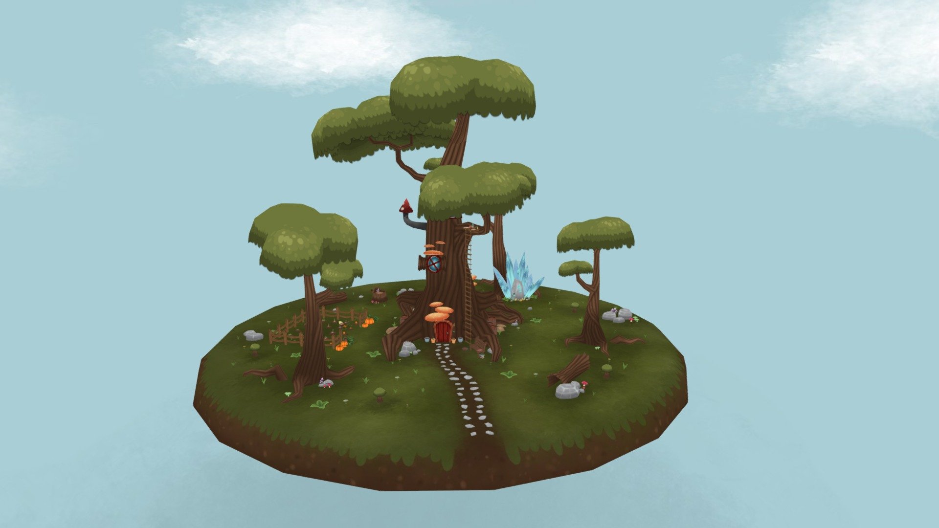 Quaint - 3D model by Shelby Merrill (@polygoth) [ddfebf6] - Sketchfab