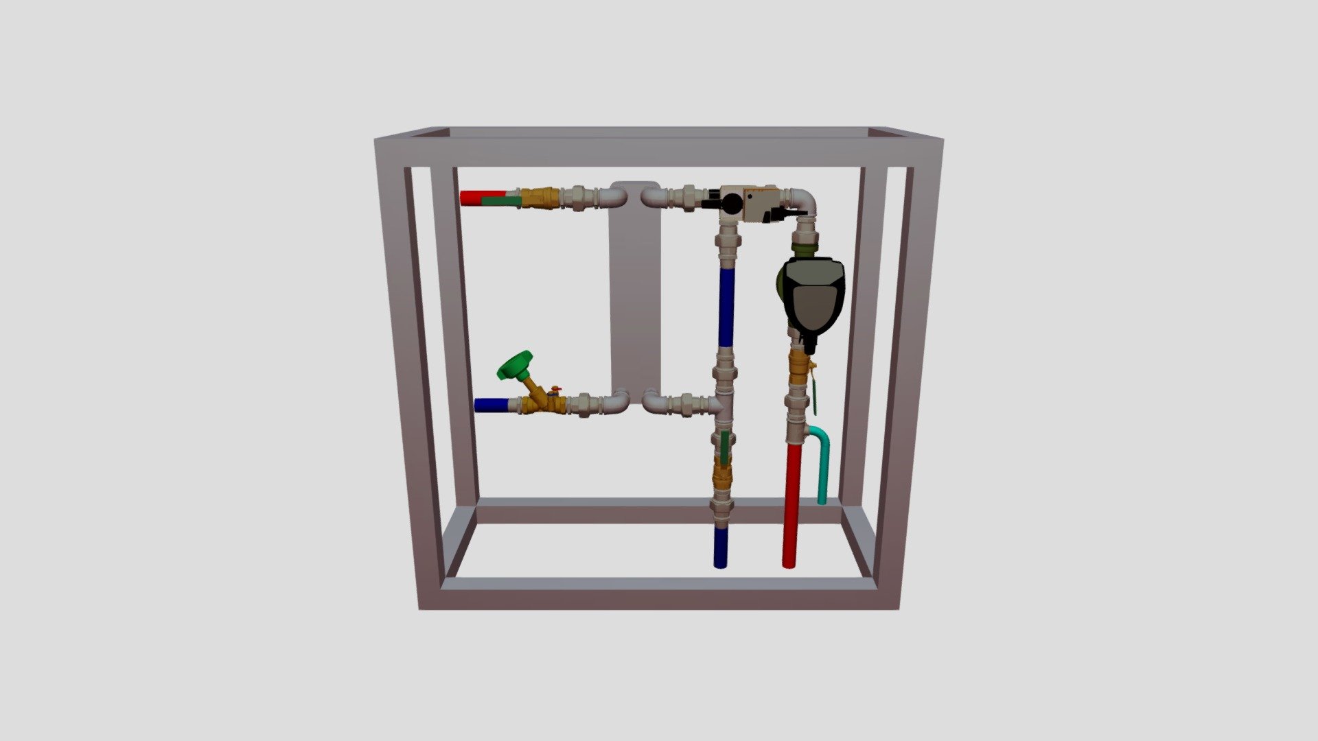 Heat Pump Station - 3D model by cmccay123 [ddfec2d] - Sketchfab