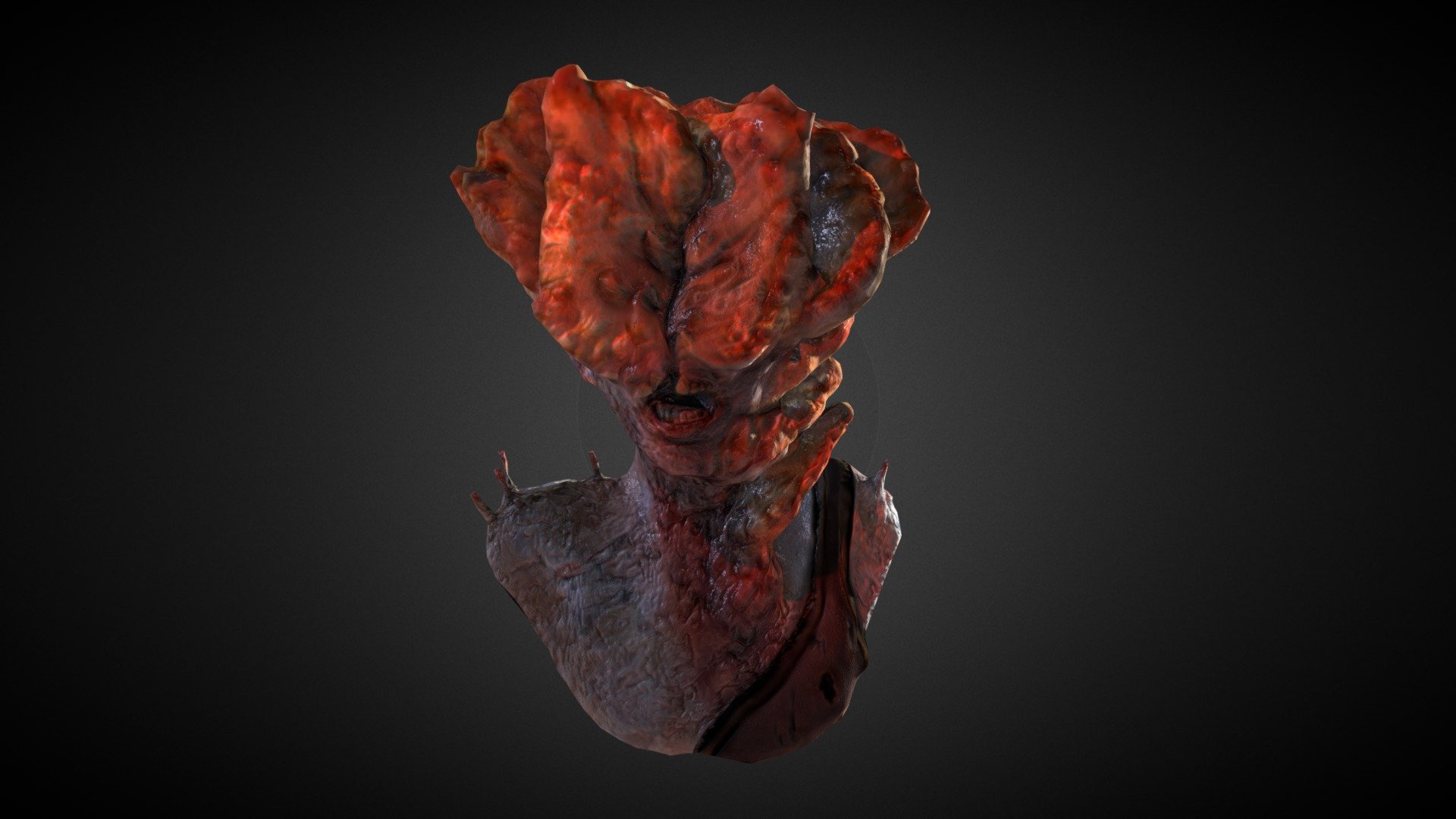 Clicker || The Last Of Us ~ Zombie - 3D model by Saul Serrano ...