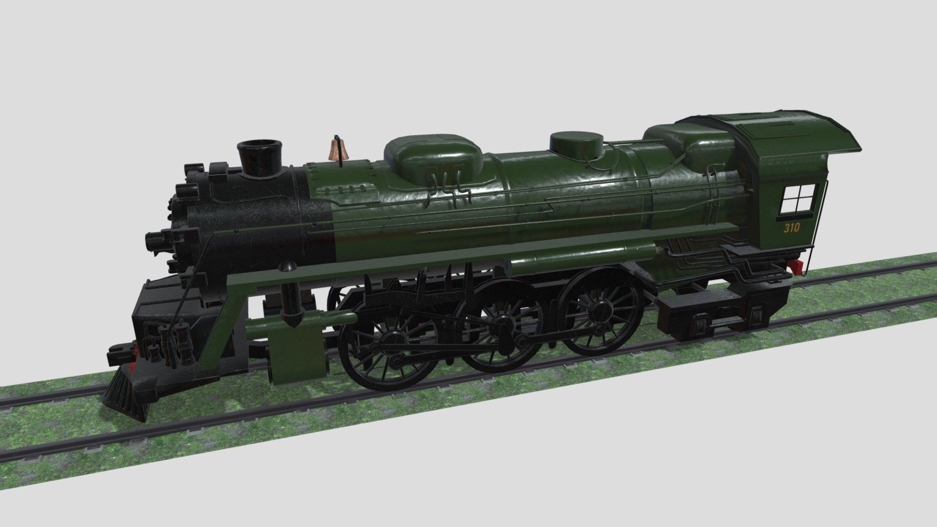 Steam Engine Train Wagon - Buy Royalty Free 3D model by insya [de00b81 ...