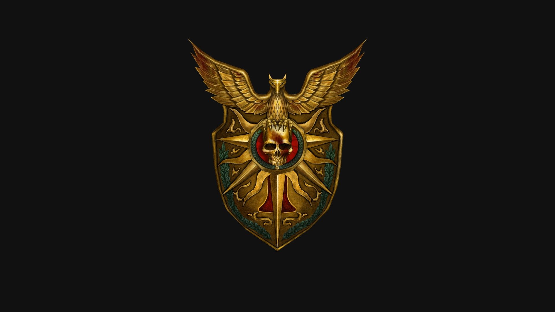 Eagle shield - 3D model by OldRepublic [de0111f] - Sketchfab