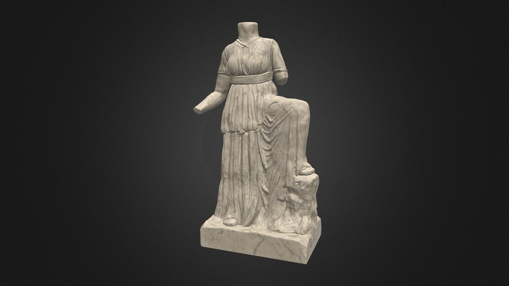 Fabric Study - Statue - 3D model by JoeBamber [de01124] - Sketchfab