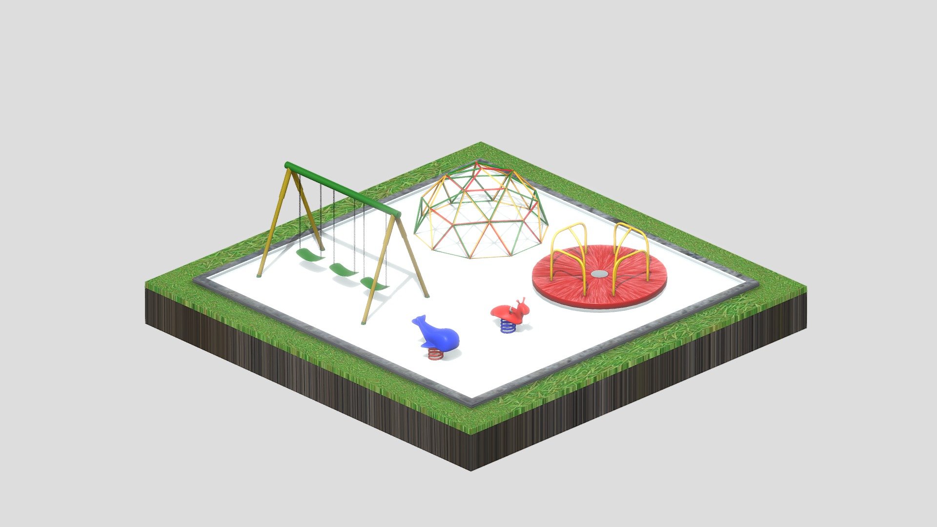 deplayground_playground_2 - 3D model by LEDez [de011de] - Sketchfab