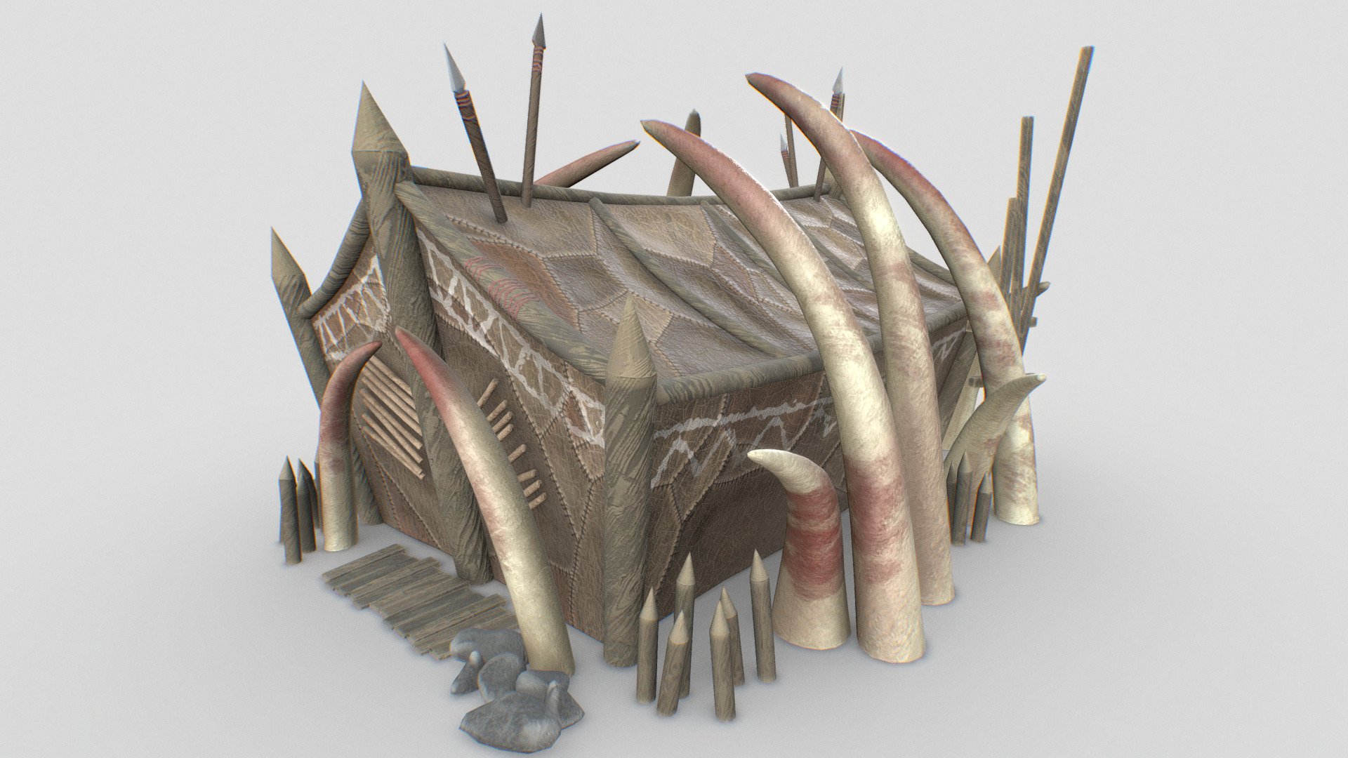 Orc house - Buy Royalty Free 3D model by Anima Z (@Anima-Z) [de01536 ...