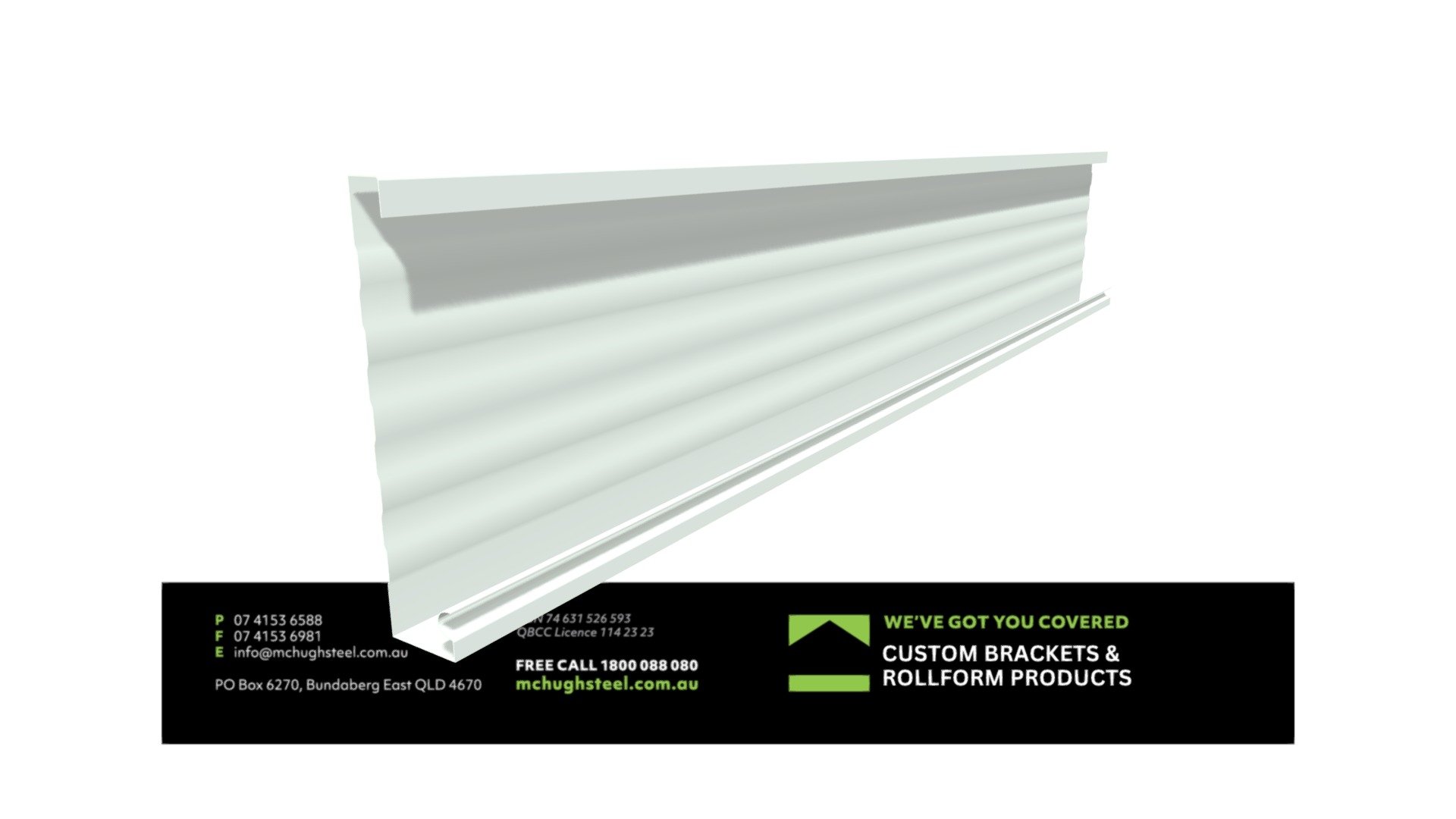 FADW Fascia Colorbond -Dover White - 3D model by mchughsteel [de01bf5 ...