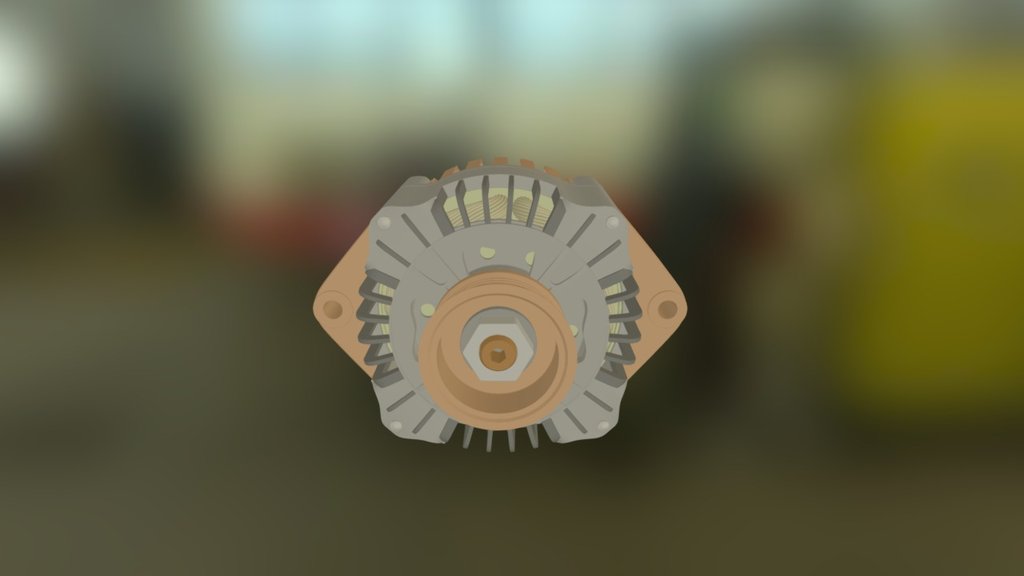 Auto generator - 3D model by TAFE Queensland (@tafe_qld) [de0206e ...