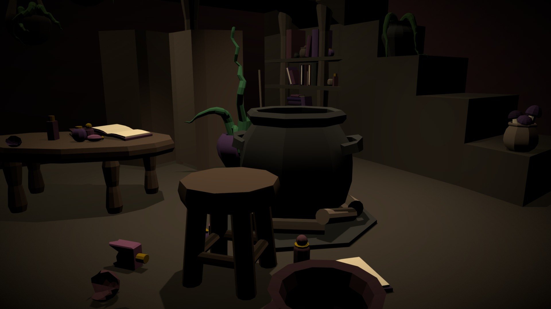 Witch's Basement - 3D model by Lisa (@lisaengelen) [de02249] - Sketchfab