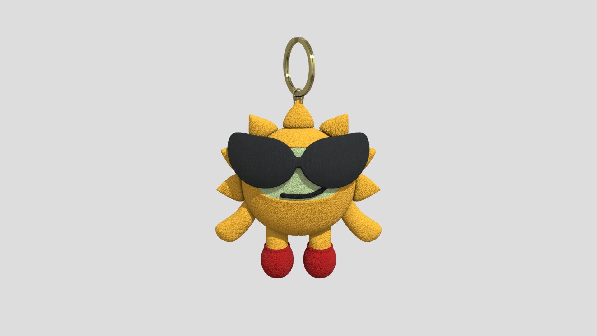 Sunflower Keychain - 3D model by tridyrose [de02ec2] - Sketchfab
