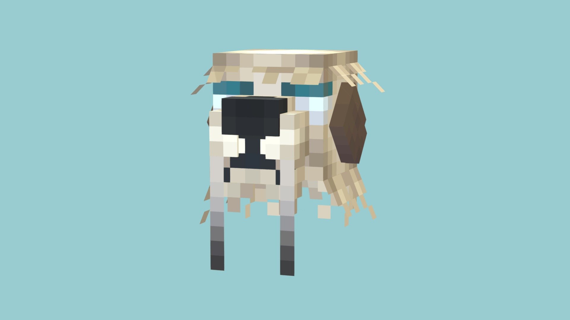 Sensei Wu Dog Head (Minecraft Item) - 3D model by Bdog / Brandon ...