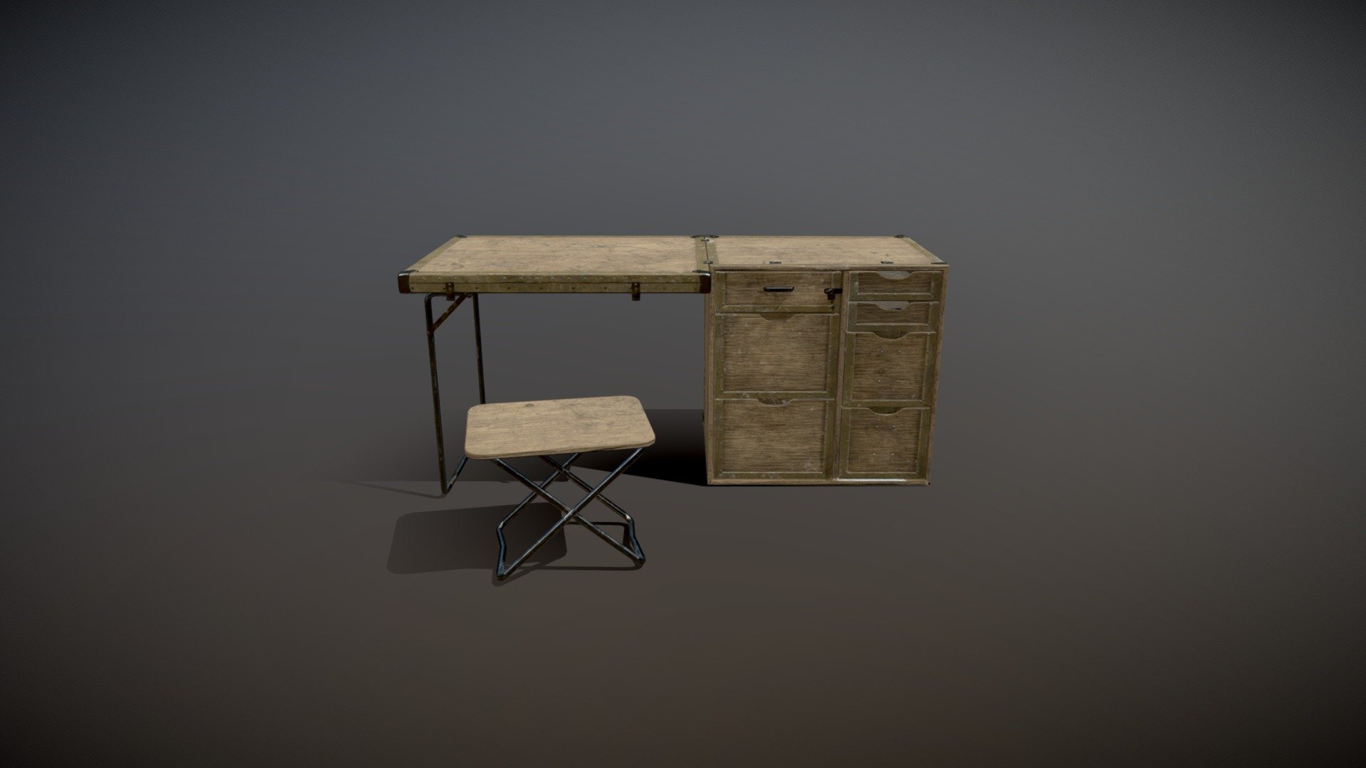 Army Table - 3D model by tal8alex [de04876] - Sketchfab