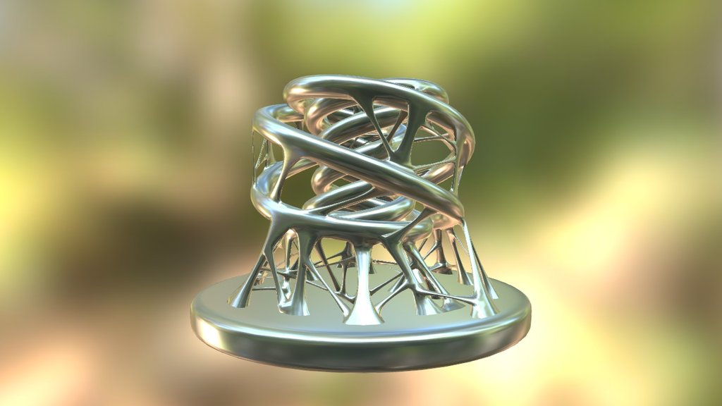 chrome sculpture - 3D model by scorpionx12 [de05d12] - Sketchfab