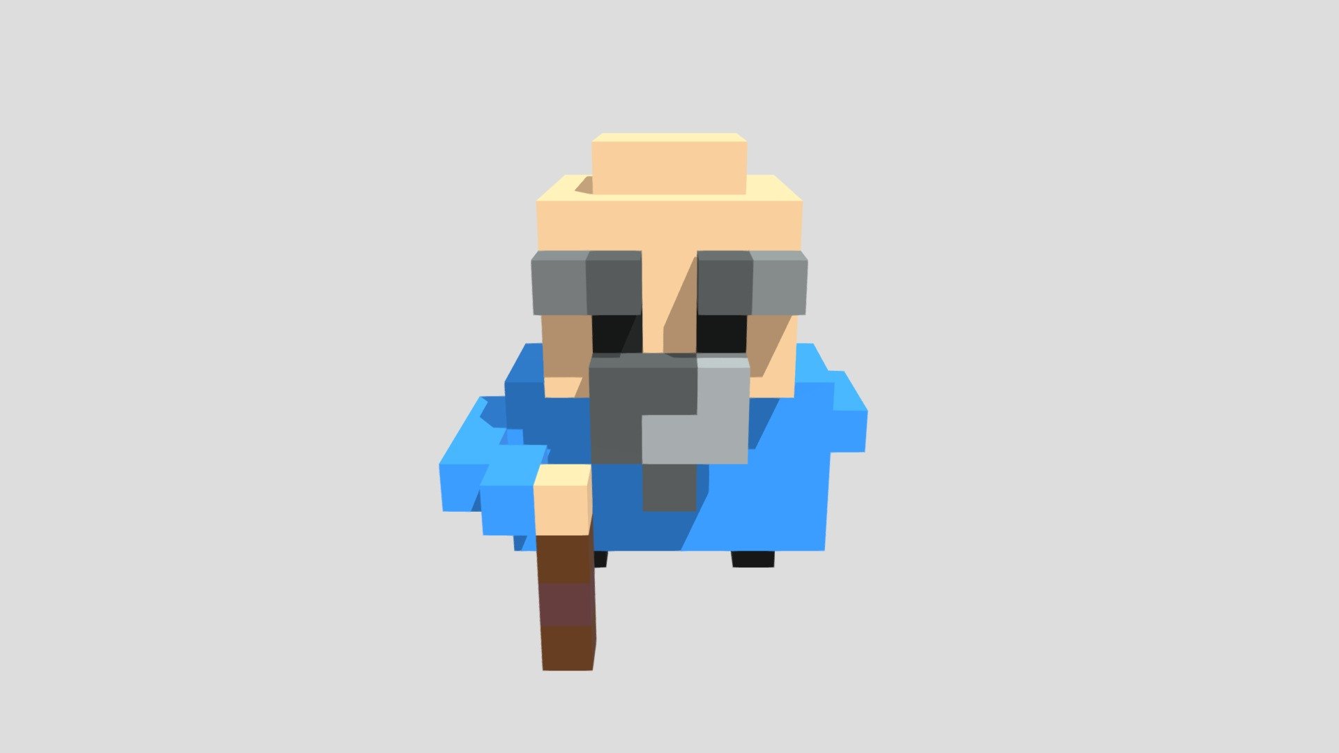 Little Old Man - 3D model by Joseph J. Crittenden (@Crittenden ...