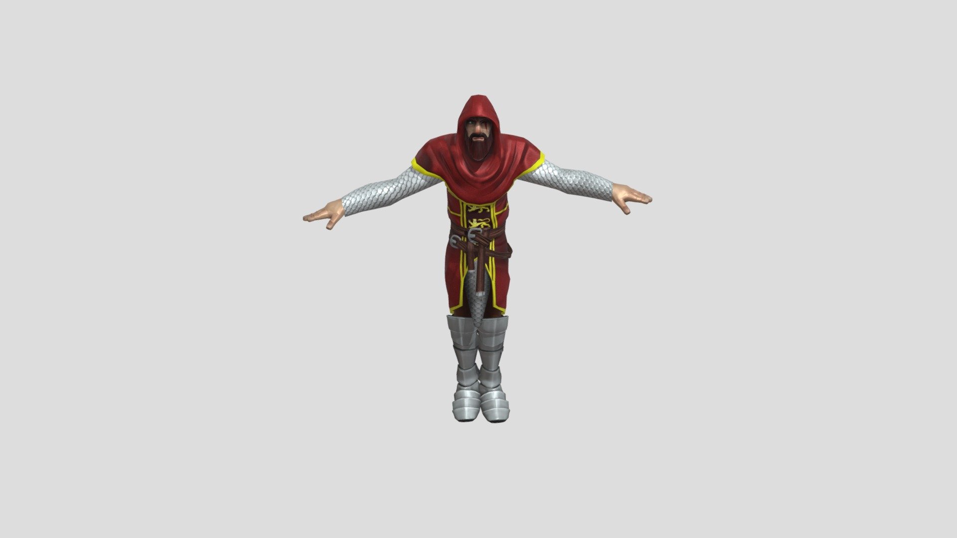 Motion Capture Animated Knight - Plask demo - Download Free 3D model by ...