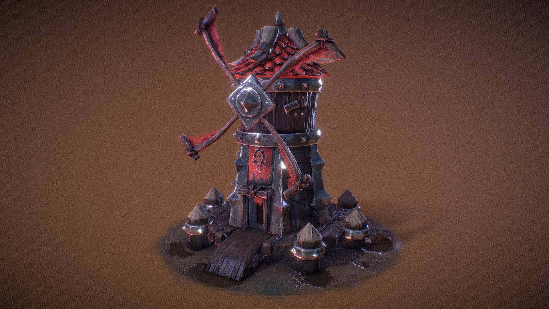 World of Warcraft windmill - 3D model by Xelios-72 [de083b6] - Sketchfab