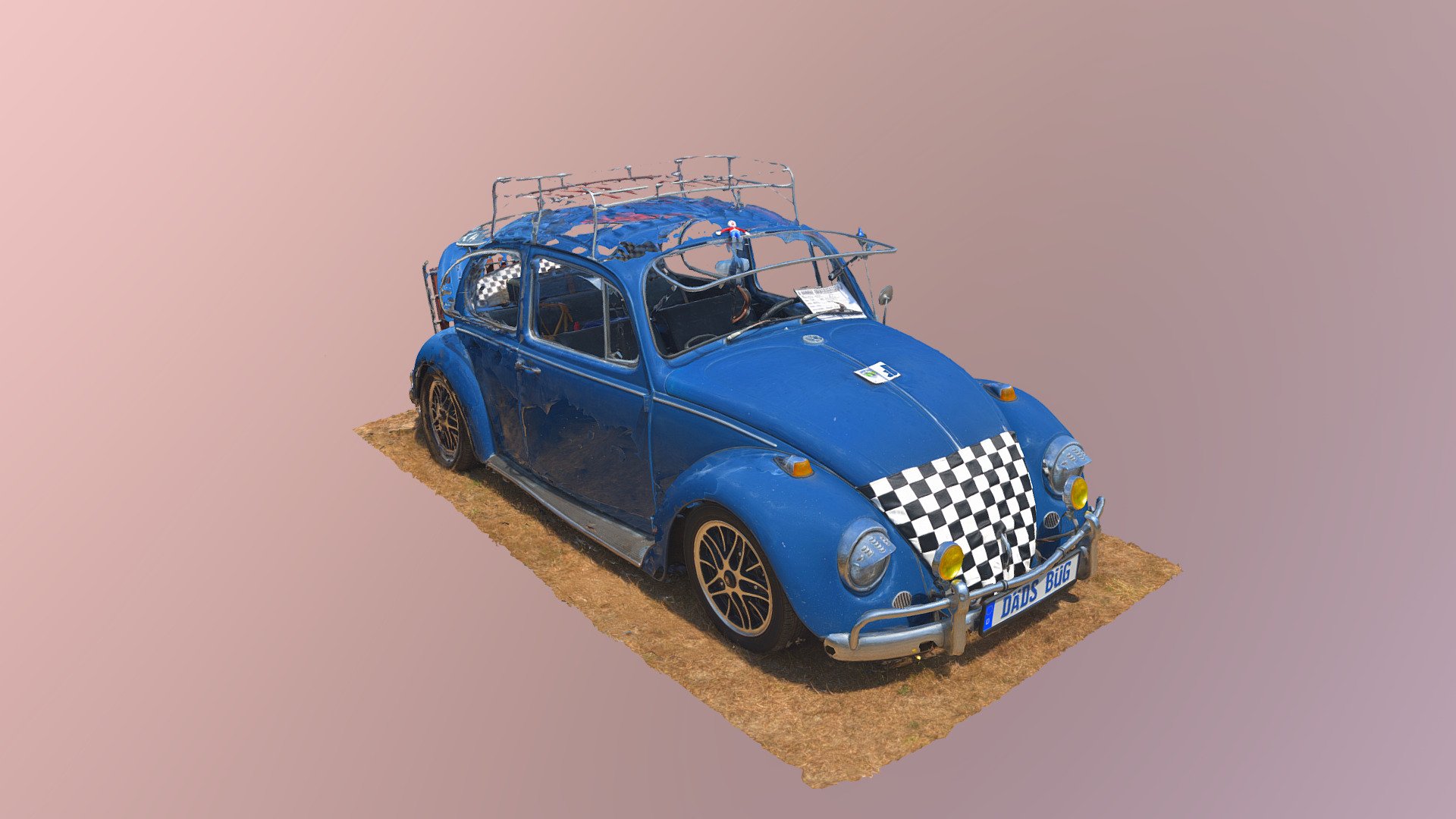 VW bug - 3D model by peter54 [de09b83] - Sketchfab