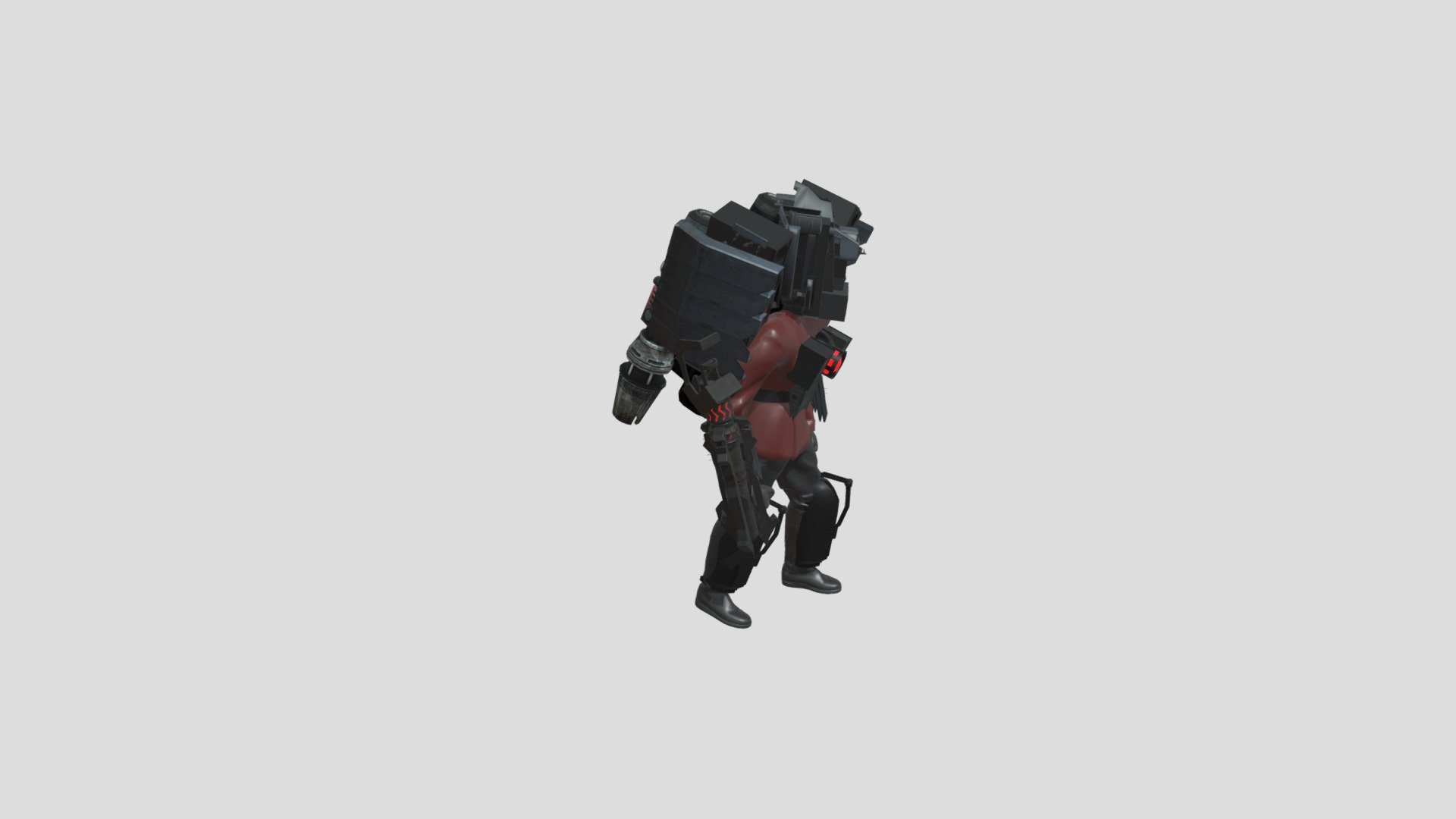 Titan Speakerman Broken - Download Free 3D model by model Skibidi ...