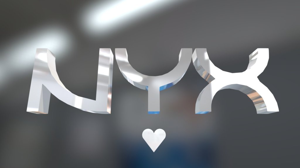 NYX- Logo - 3D model by MHuey [de0c88d] - Sketchfab