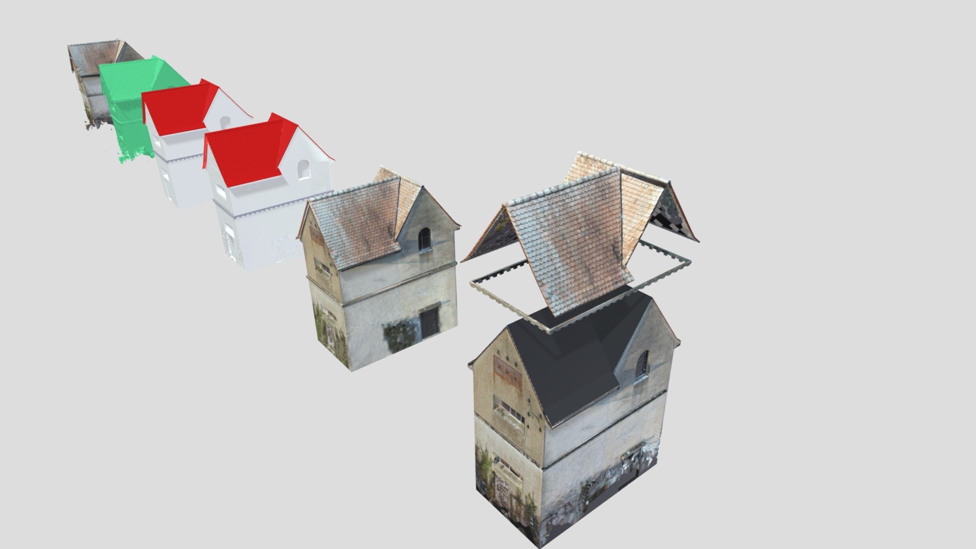 transformerhouse_lowpoly_CAD-BIM-Model - 3D model by Bau-3d [de0d0de ...