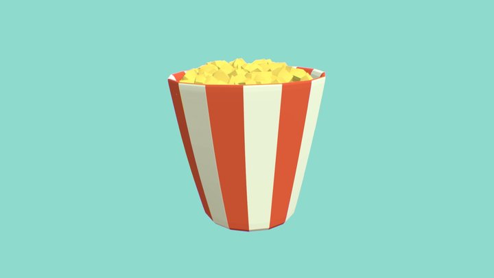 Popcorn 3D models - Sketchfab