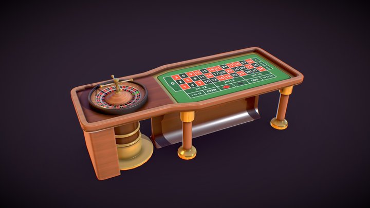 Roulette 3D models - Sketchfab