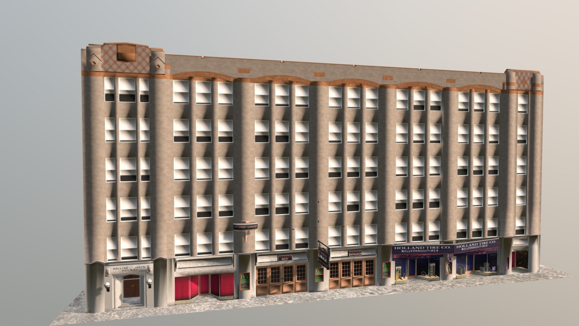Kell Hall - 3D model by studentinnovation [de0ebfe] - Sketchfab