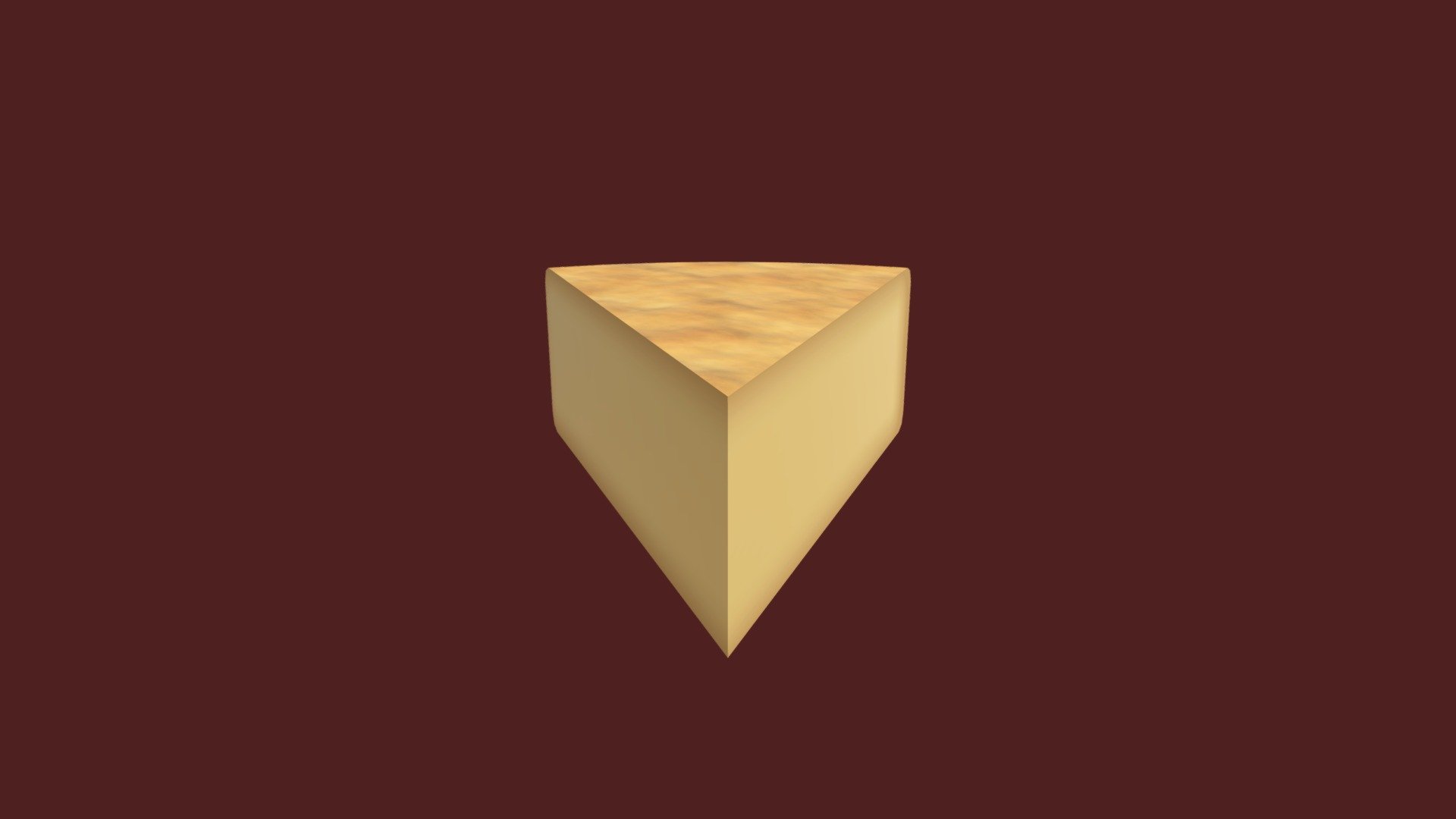 cheese wedge - 3D model by nayana175 [de0f3f8] - Sketchfab