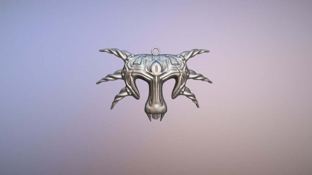 The mask from Gothic game - 3D model by Justyna Stasiewicz (@justyna ...