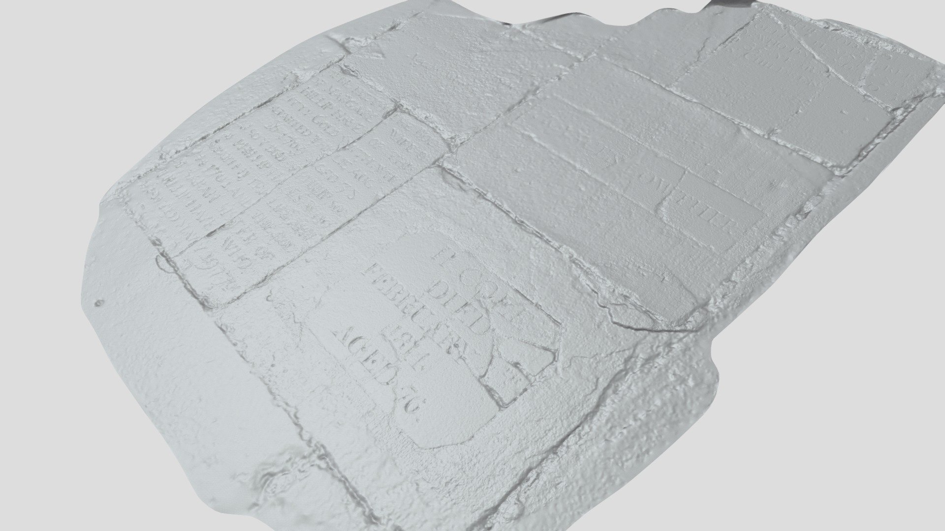 Bath Abbey_Cole et al_Ledger Stones - 3D model by dlittlefield100 ...