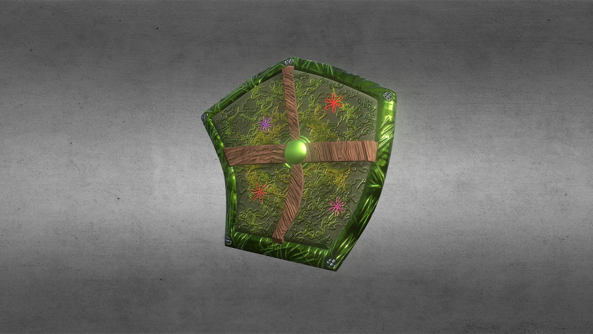 Forest Shield - 3D model by PedroArruda [de11bfb] - Sketchfab