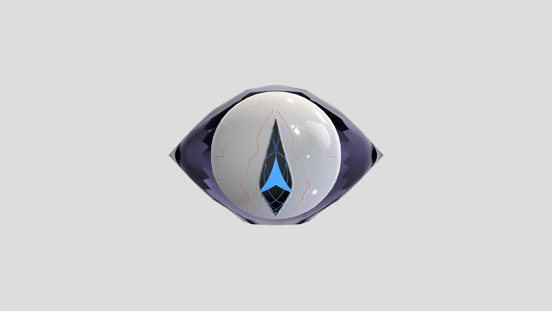 Stylized Eye - 3D model by ClaudiaLaici [de11c4d] - Sketchfab