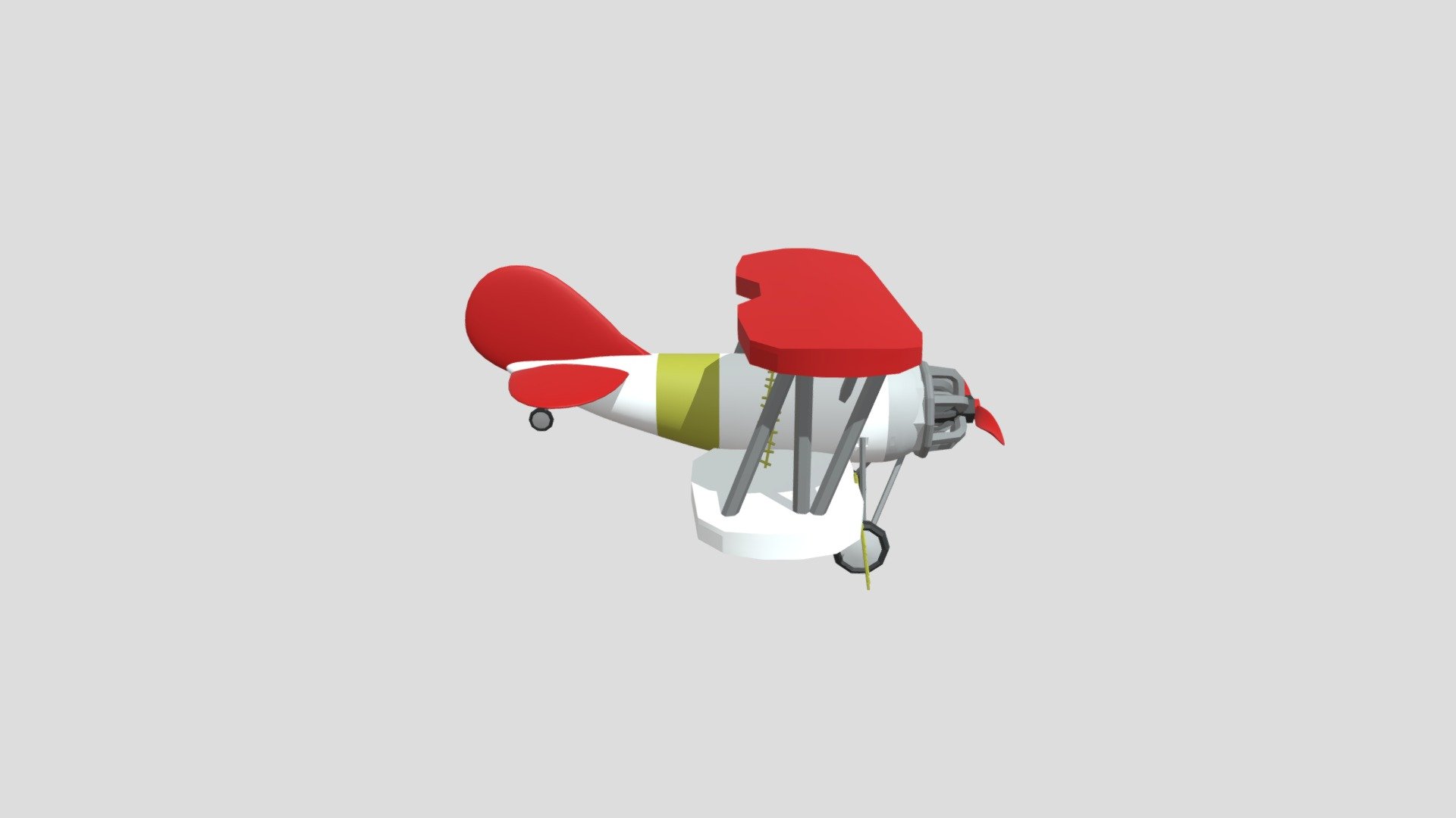 Indonesian plane beta - 3D model by LucasMvanPolen [de12126] - Sketchfab