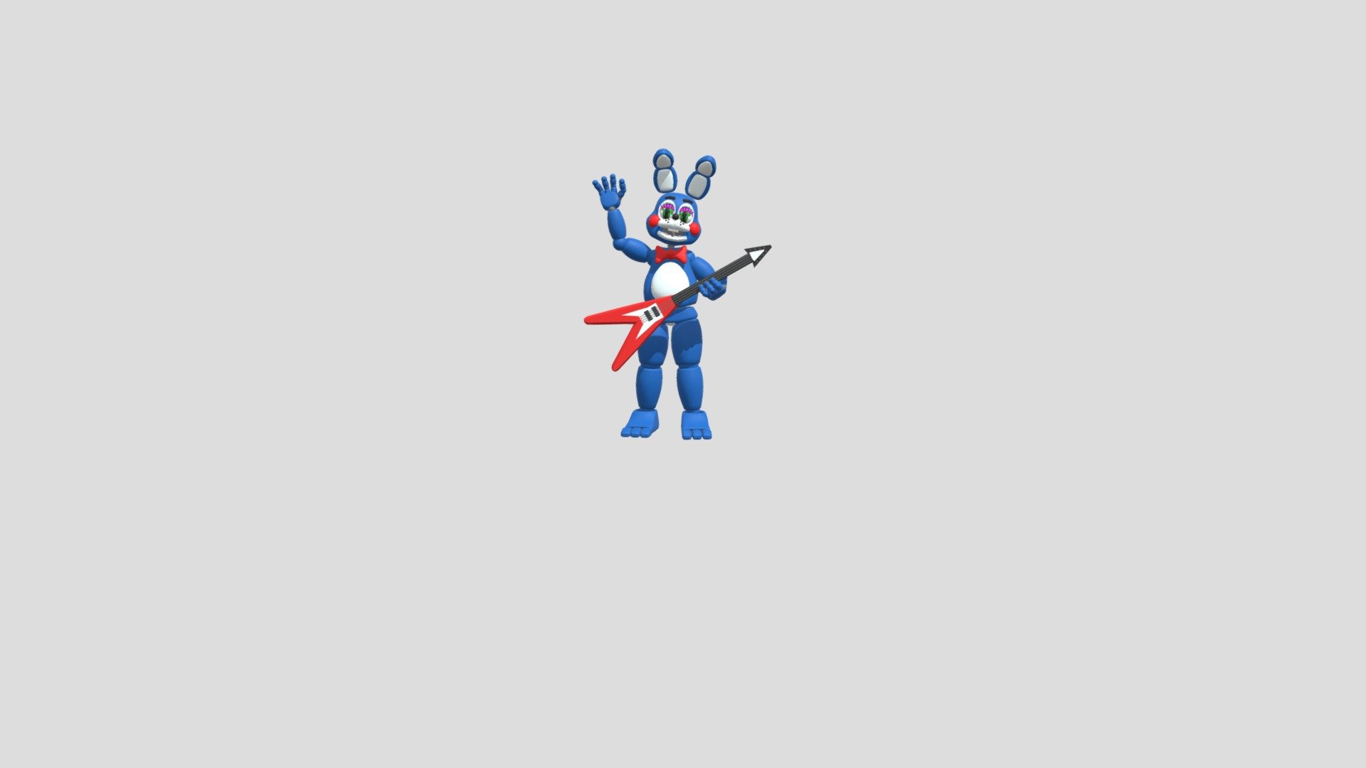 Toy Bonnie Download Free 3d Model By Dwall8611 De137a2 Sketchfab