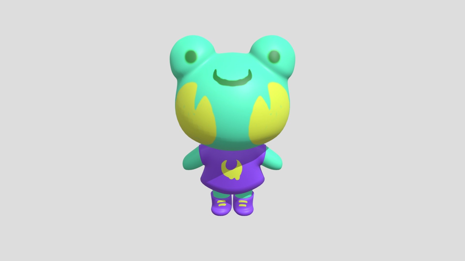 Froggy - 3D model by Sullivan_Lenoir [de15546] - Sketchfab