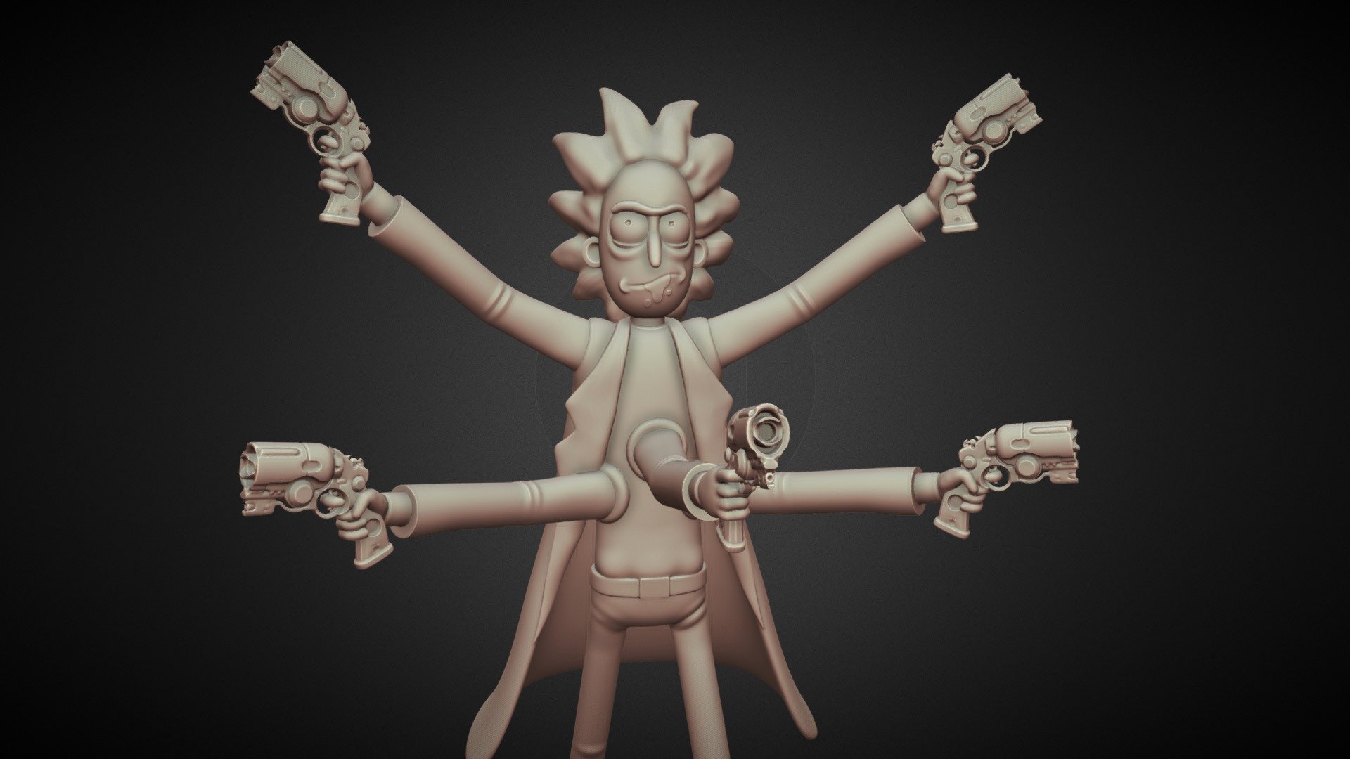 Rick and Morty - Buy Royalty Free 3D model by yogi_sandhi [de16b9b ...